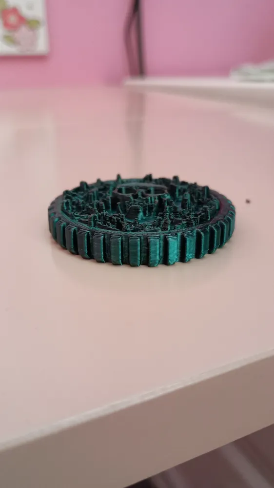Cursed Color Chart Pirate Gold - Free 3D Print Model - MakerWorld