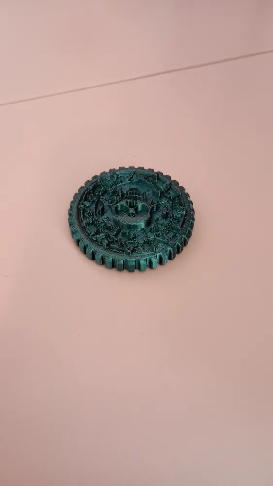 Cursed Color Chart Pirate Gold - Free 3D Print Model - MakerWorld