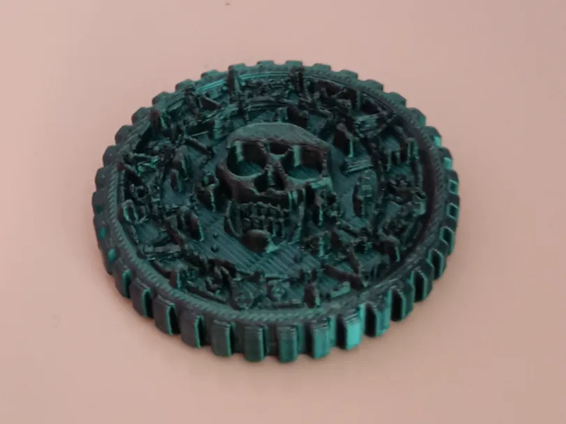 Cursed Color Chart Pirate Gold - Free 3D Print Model - MakerWorld