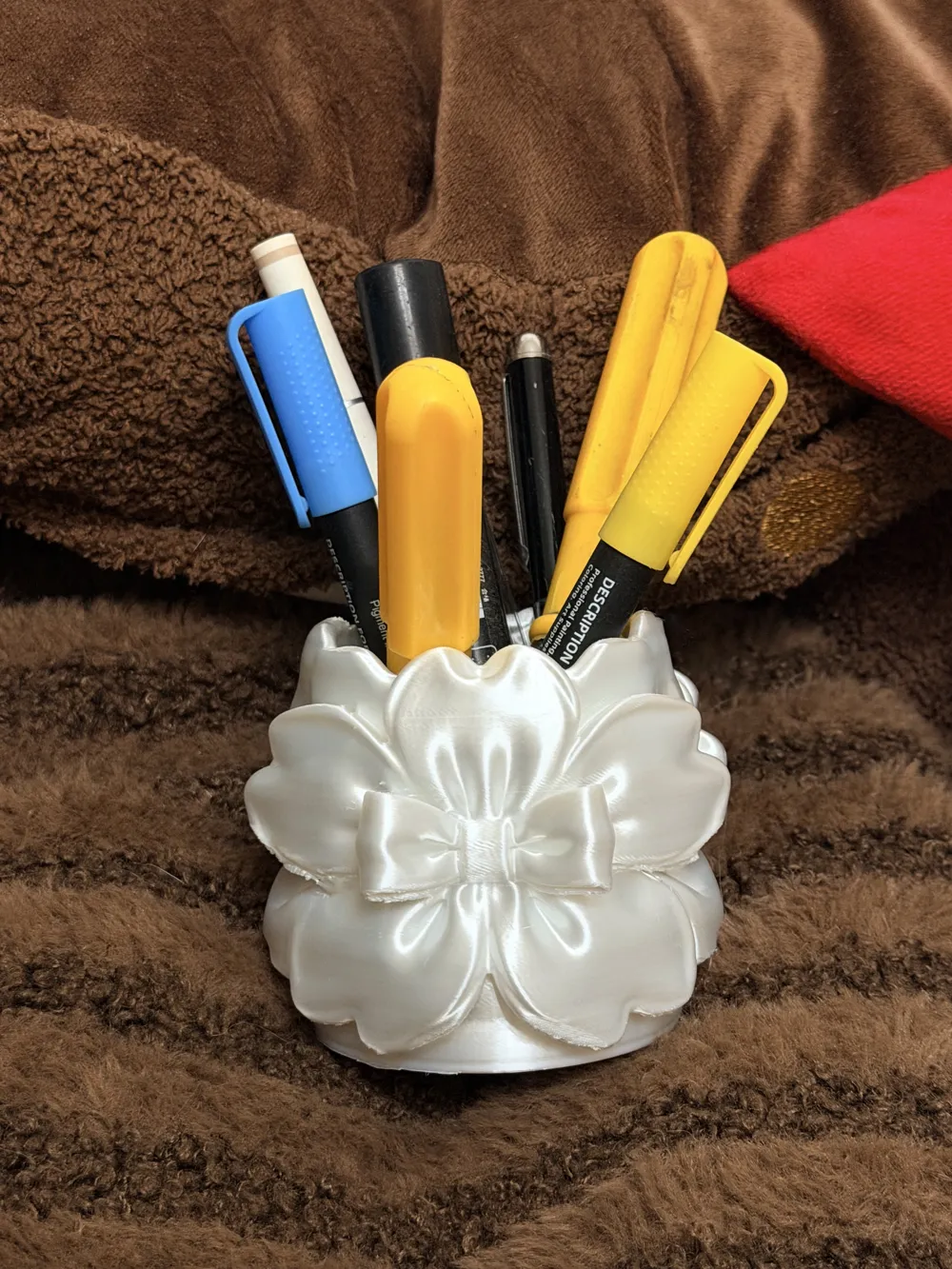 Cherry Blossom Silk Container - Free 3D Print Model - MakerWorld