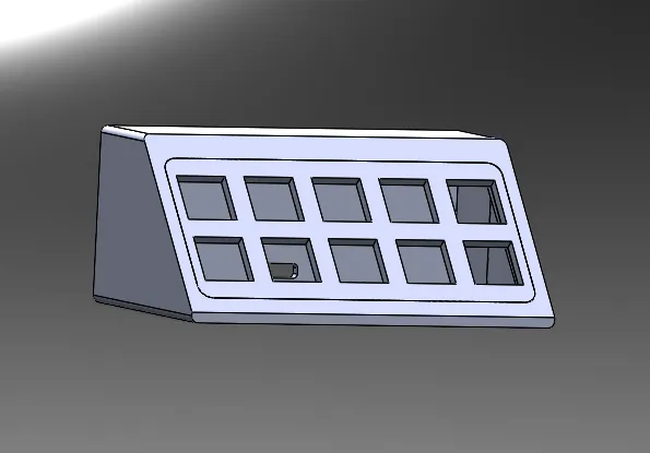 Streamdeck arduino 10 teclas - Modelo de impresión 3D gratuito - MakerWorld