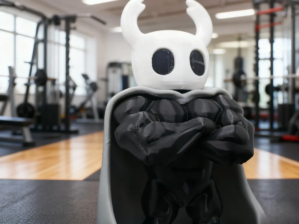 Hollow Knight Muscular Little Knight Figurine - Free 3D Print Model ...