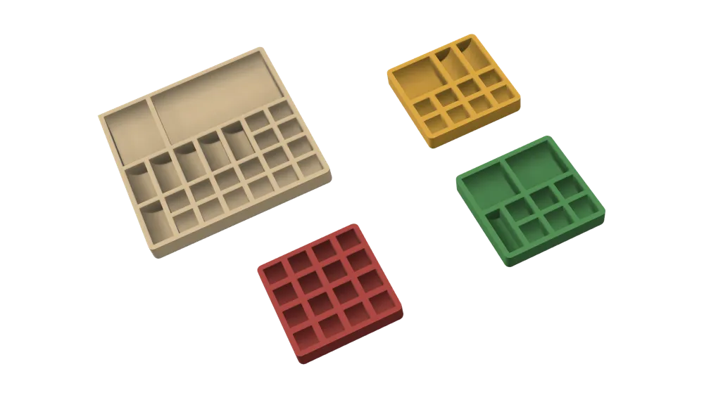 Set repair tray organizer small parts and screws by John Connor ...