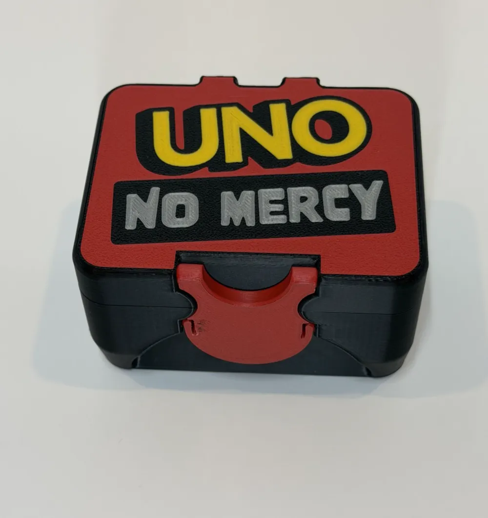 UNO No Mercy - Card Box 1 - Free 3D Print Model - MakerWorld