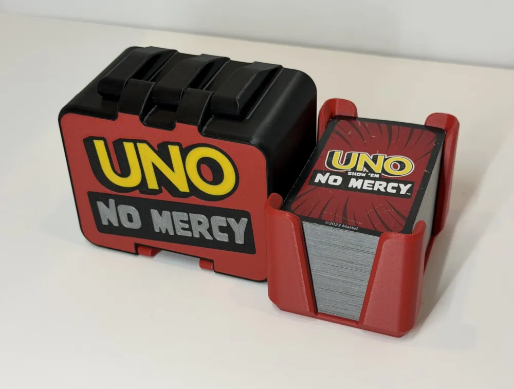 UNO No Mercy - Card Box 1 - Free 3D Print Model - MakerWorld