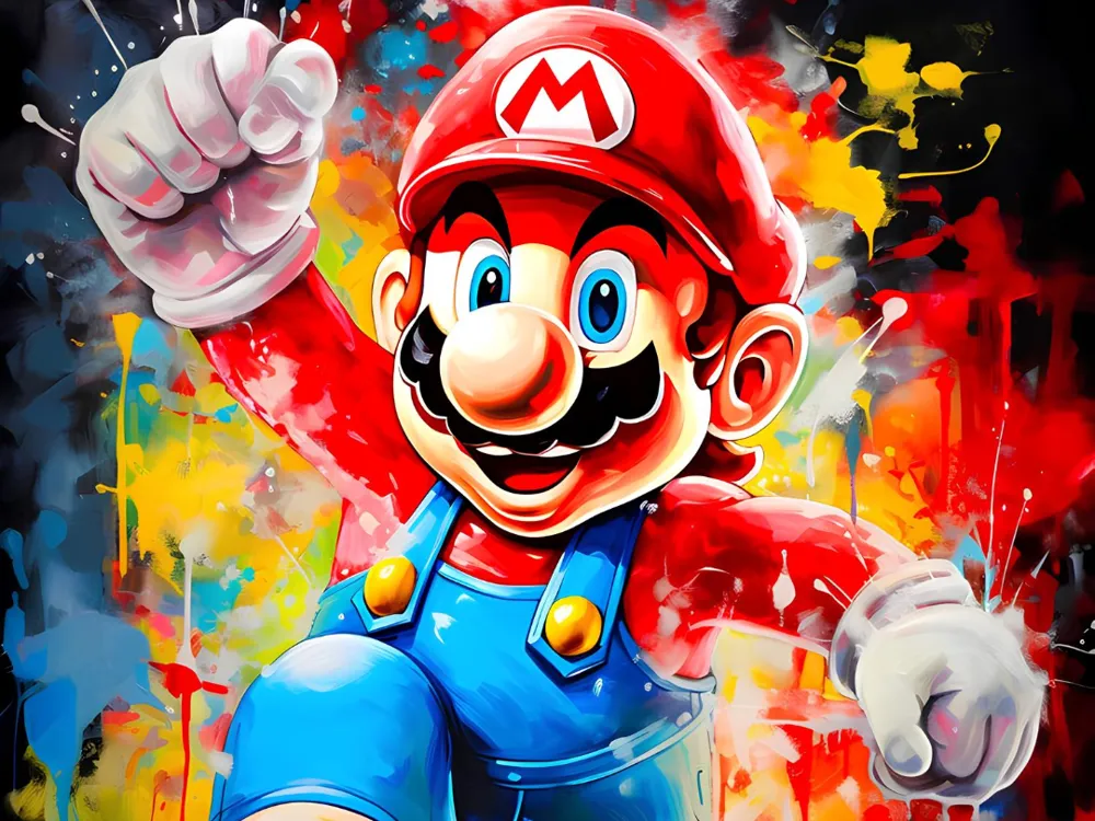Mario Graffity by Xayrinoke - MakerWorld