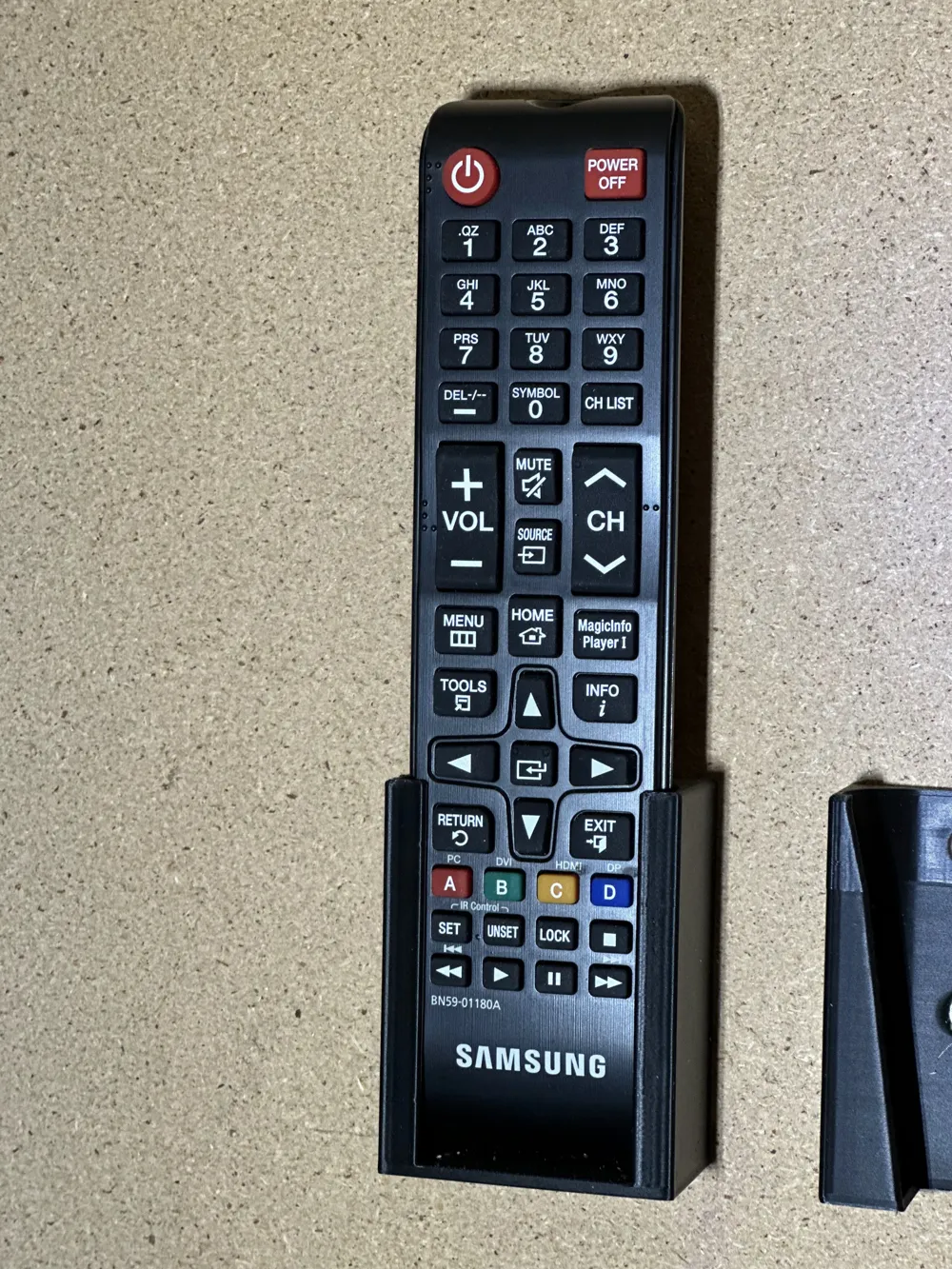 Samsung remote holder - Free 3D Print Model - MakerWorld