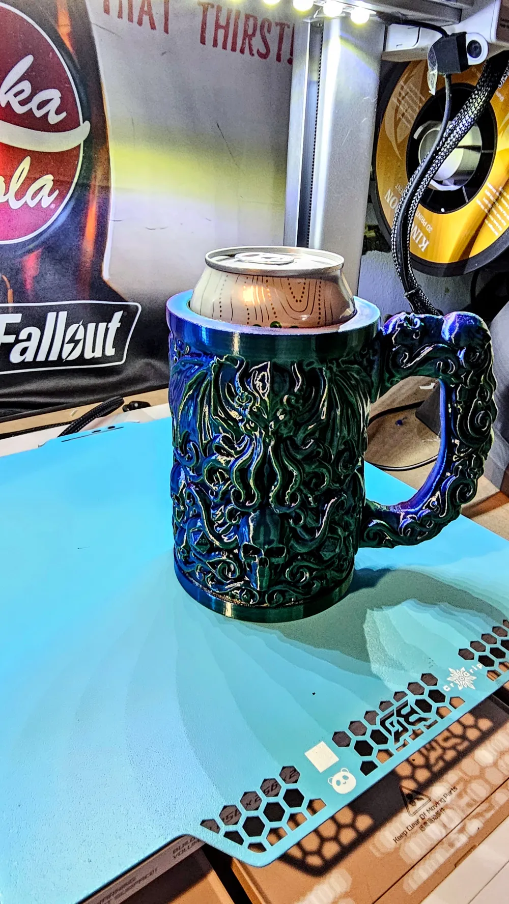 Call of Cthulhu - DnD Themed Tankard Can Koozie - Free 3D Print Model ...