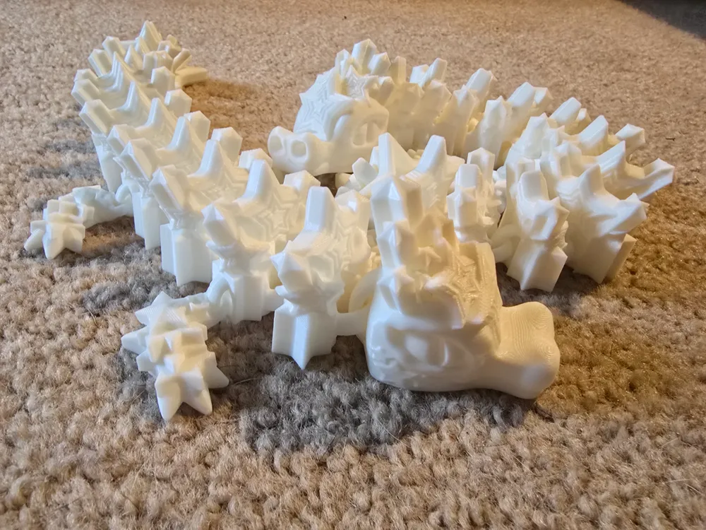 Fourth Of July Dragon Free 3d Print Model Makerworld