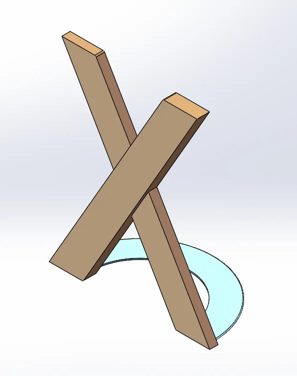 [Voxa] IKEA Practical Minimalist X-shaped Book Nook - Free 3D Print ...