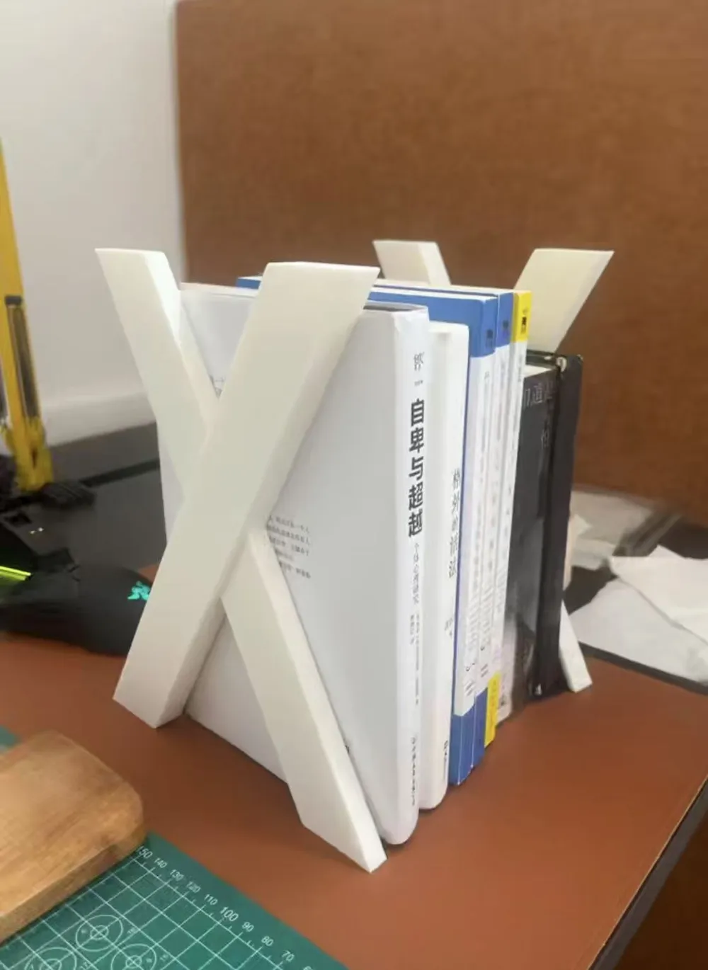 [Voxa] IKEA Practical Minimalist X-shaped Book Nook - Free 3D Print ...