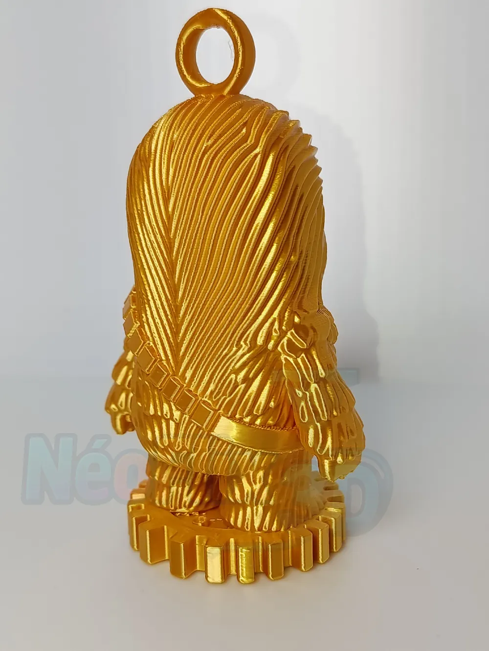 Golden Chewbacca Christmas ornament style - Free 3D Print Model ...