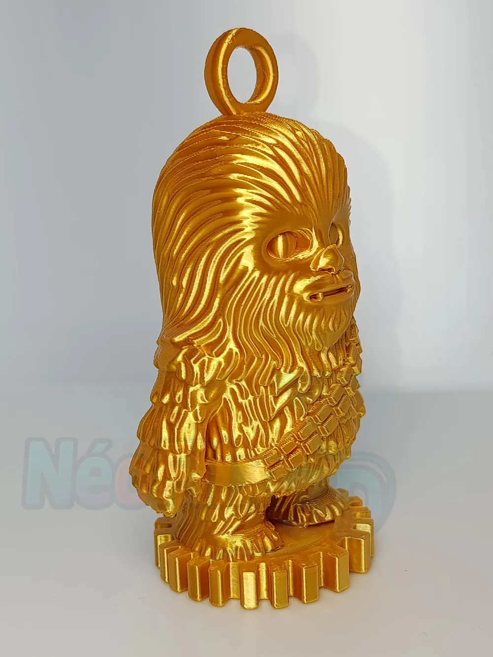 Golden Chewbacca Christmas ornament style - Free 3D Print Model ...