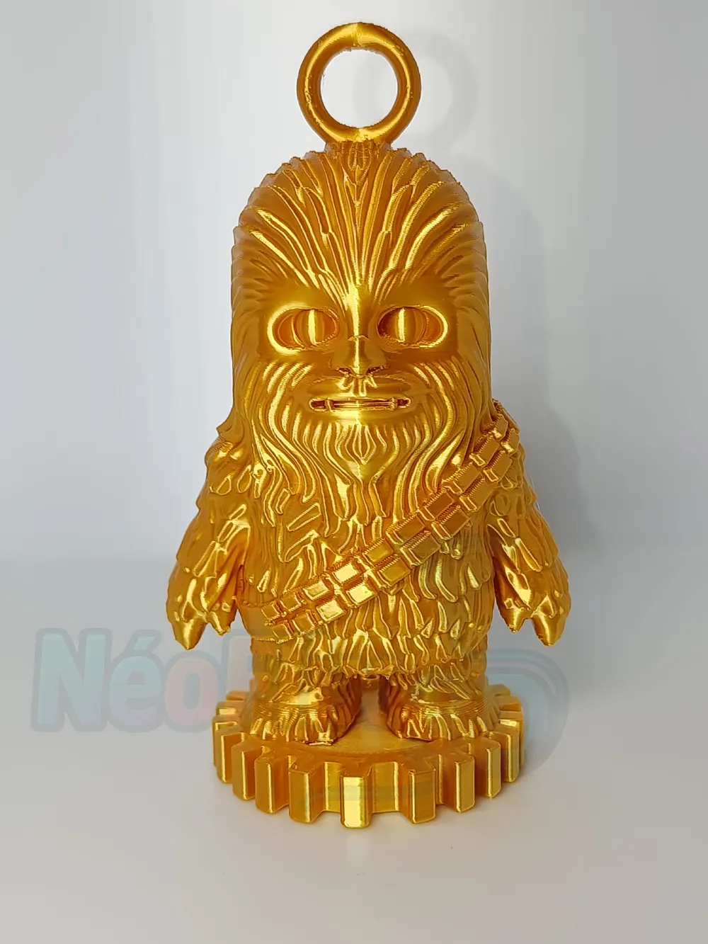 Golden Chewbacca Christmas ornament style - Free 3D Print Model ...