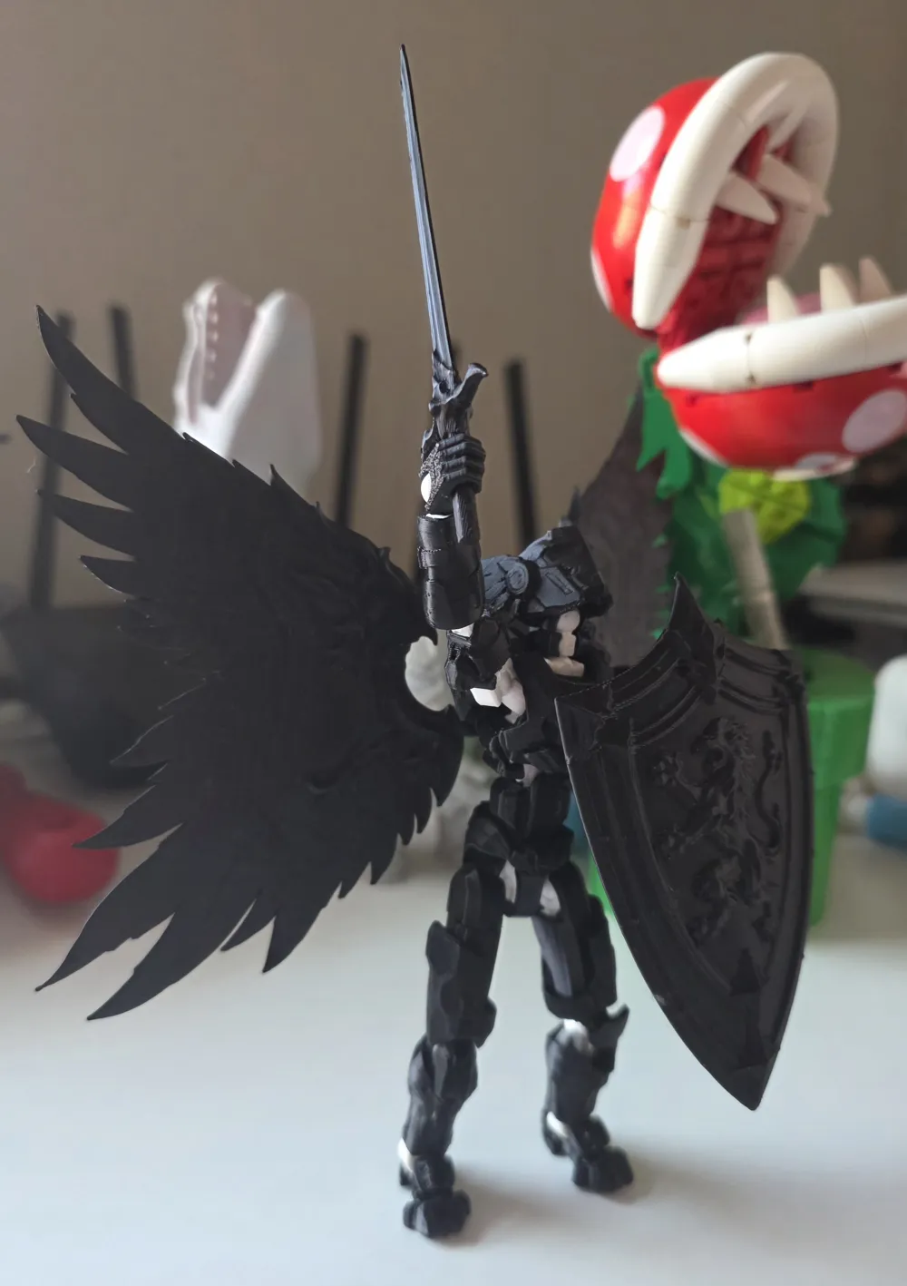 Dummy 13 Wings, Sword, & Shield Set - Free 3D Print Model - MakerWorld