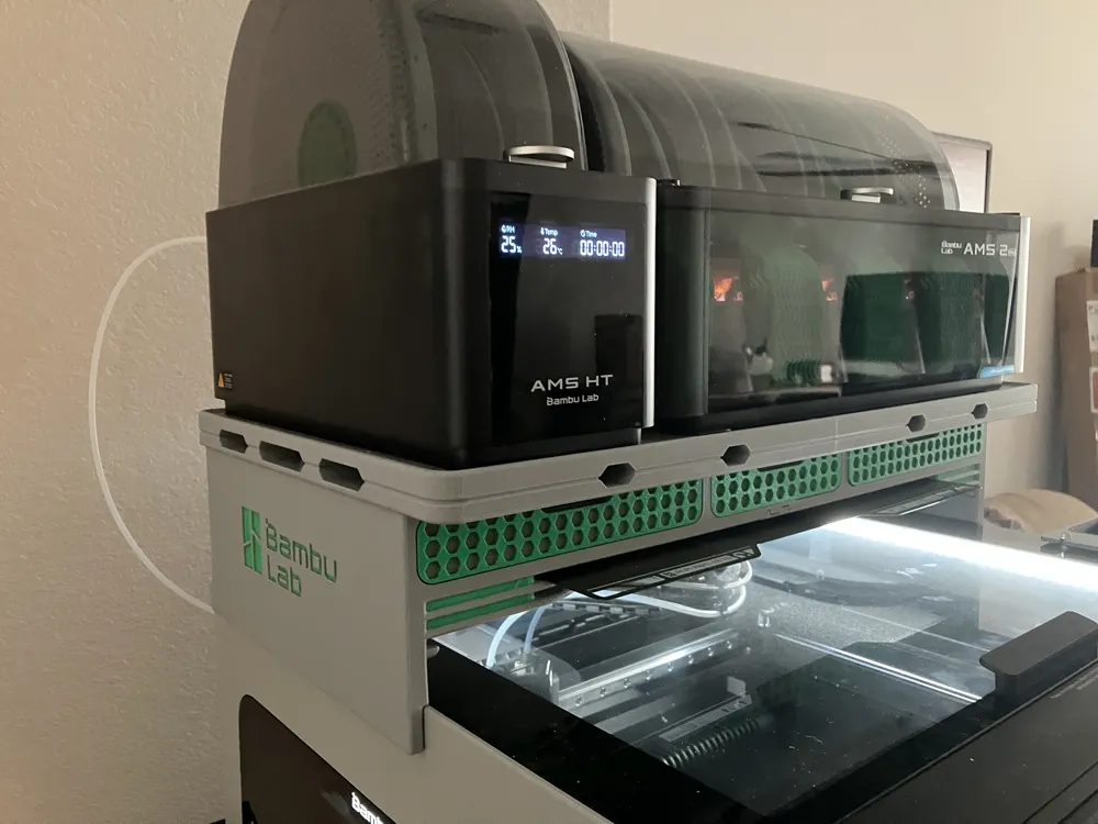 H2D/H2S AMS Riser Plus HT - V2 - H2Dual AMS Mini by Nothing Spectacular ...