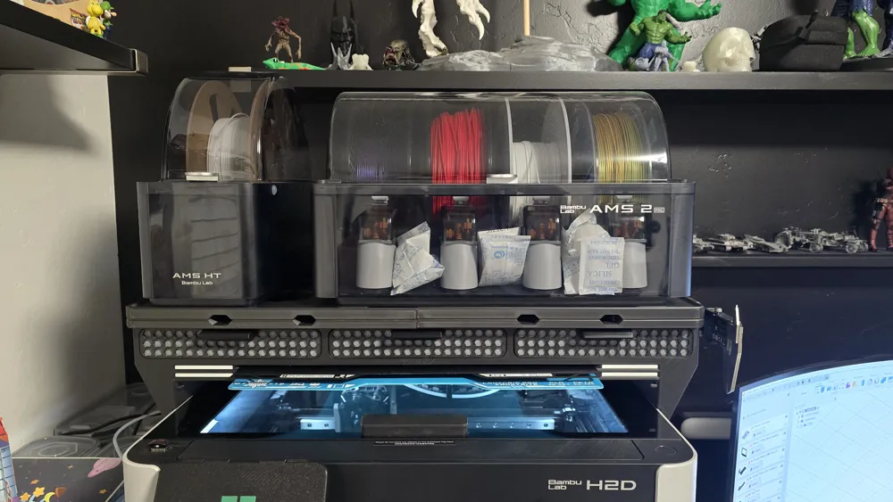 H Series AMS Riser Plus HT - V2 - H2Dual AMS Mini by Nothing ...