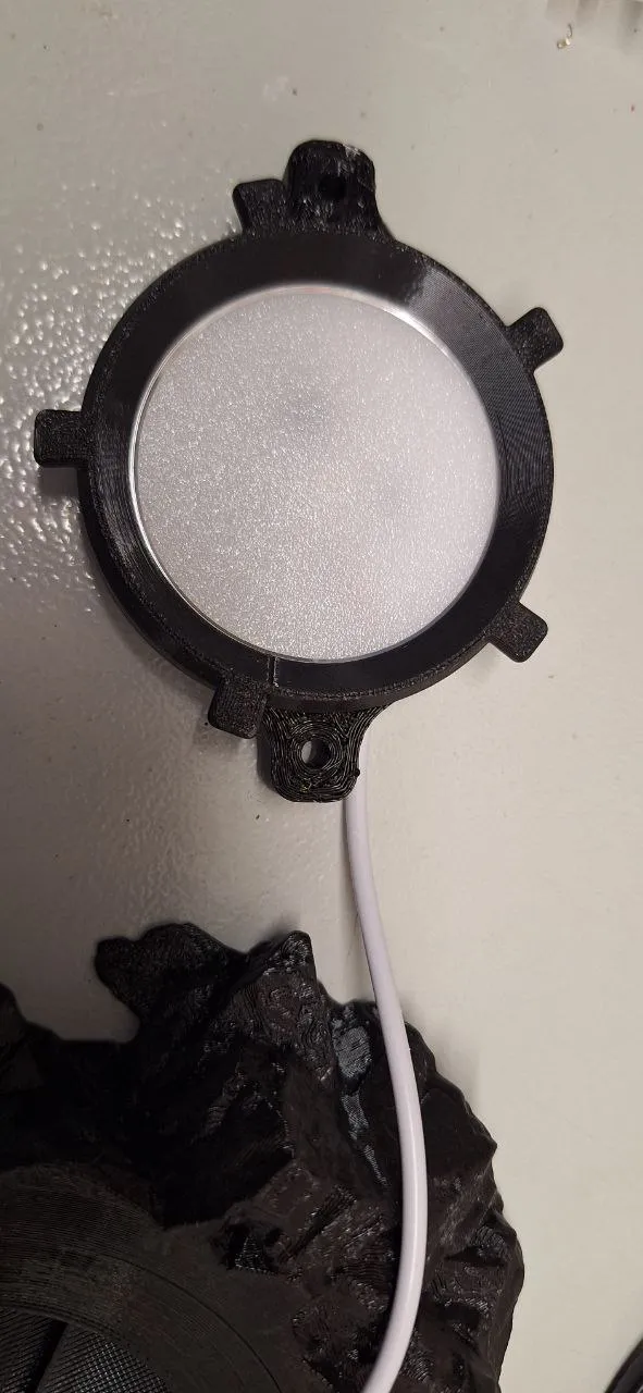 Bambulab LED kit remix Rock base for moon lamp - Free 3D Print Model ...