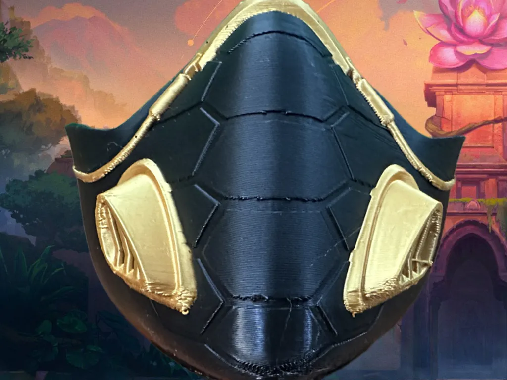 Viper mask from VALORANT ( Included strap holes ) - Free 3D Print Model ...