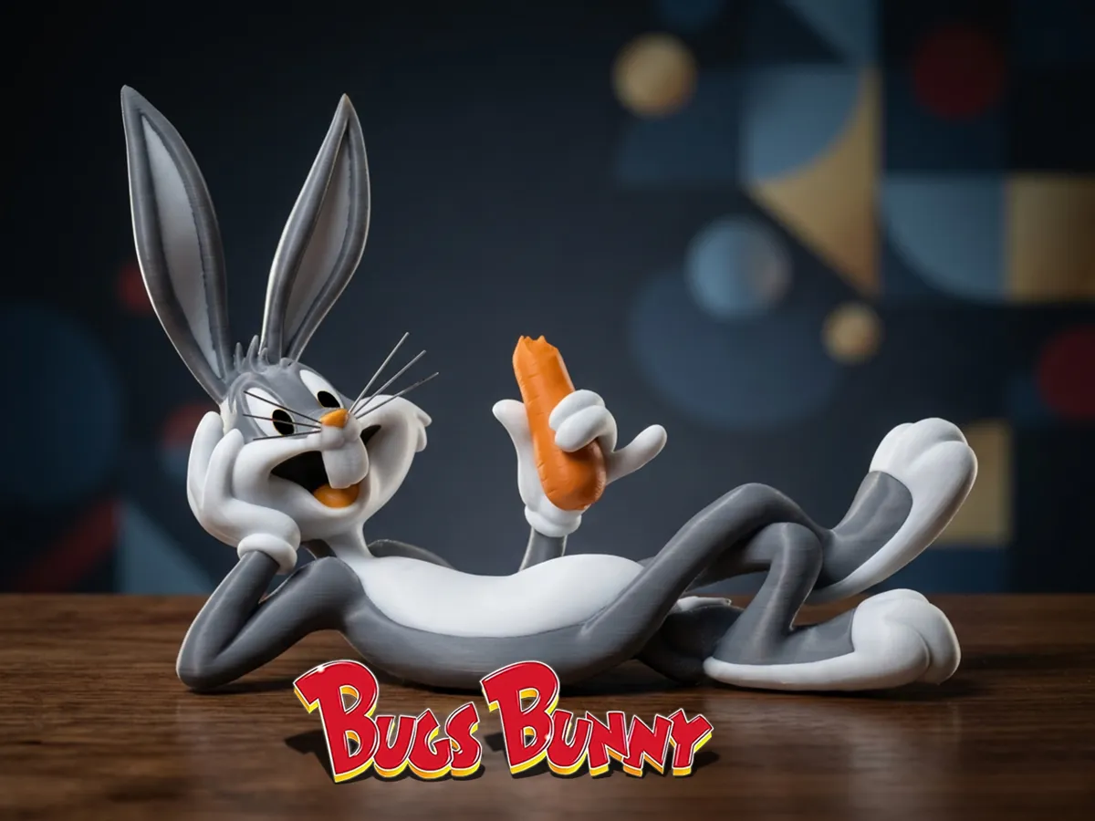 Bugs Bunny - Free 3D Print Model - MakerWorld