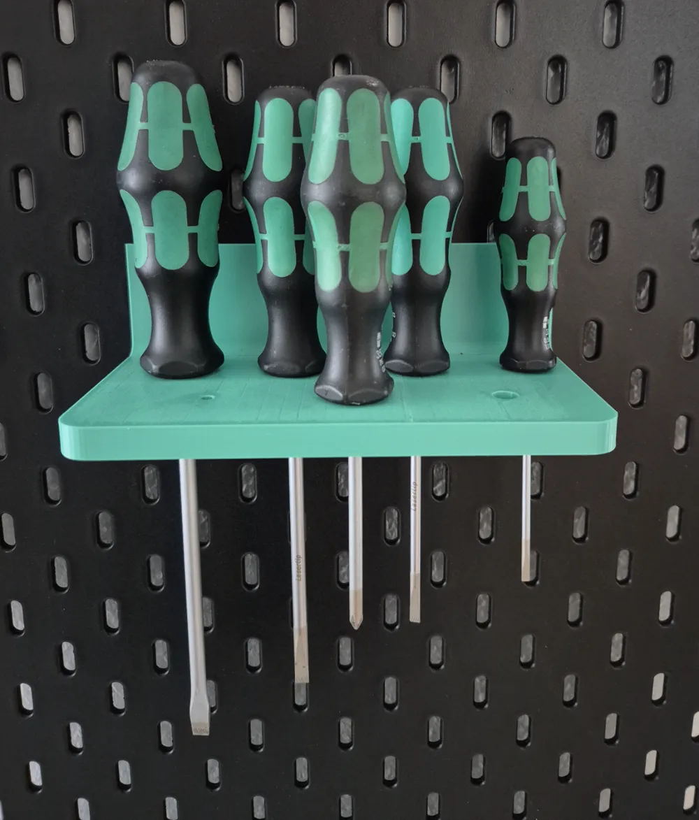 Ikea Skadis Screwdriver Holder by Andrea - MakerWorld