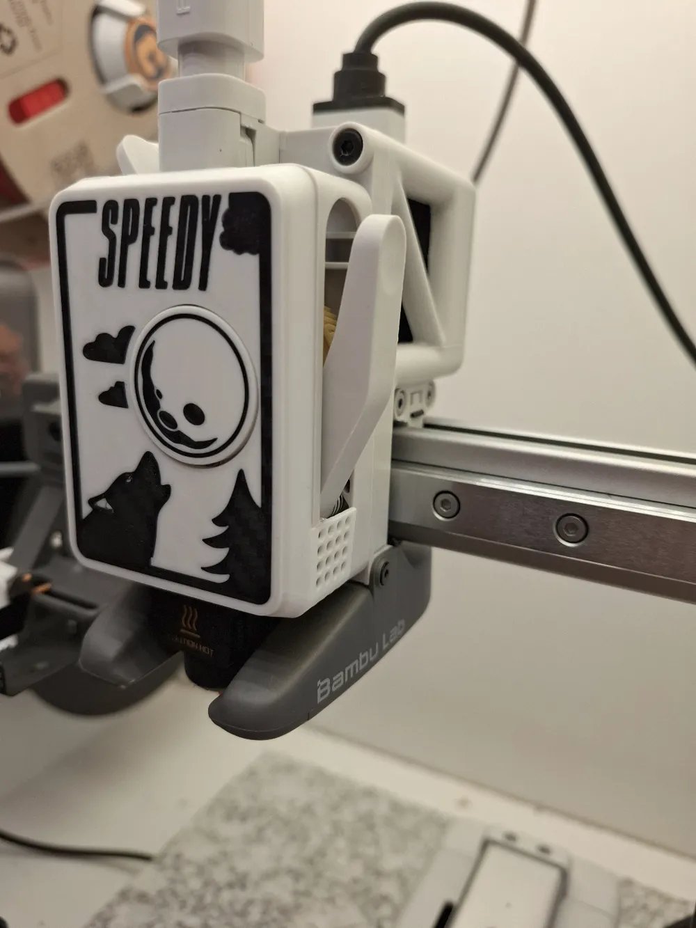 Customizable A1mini Extruder cover by Jonas - MakerWorld