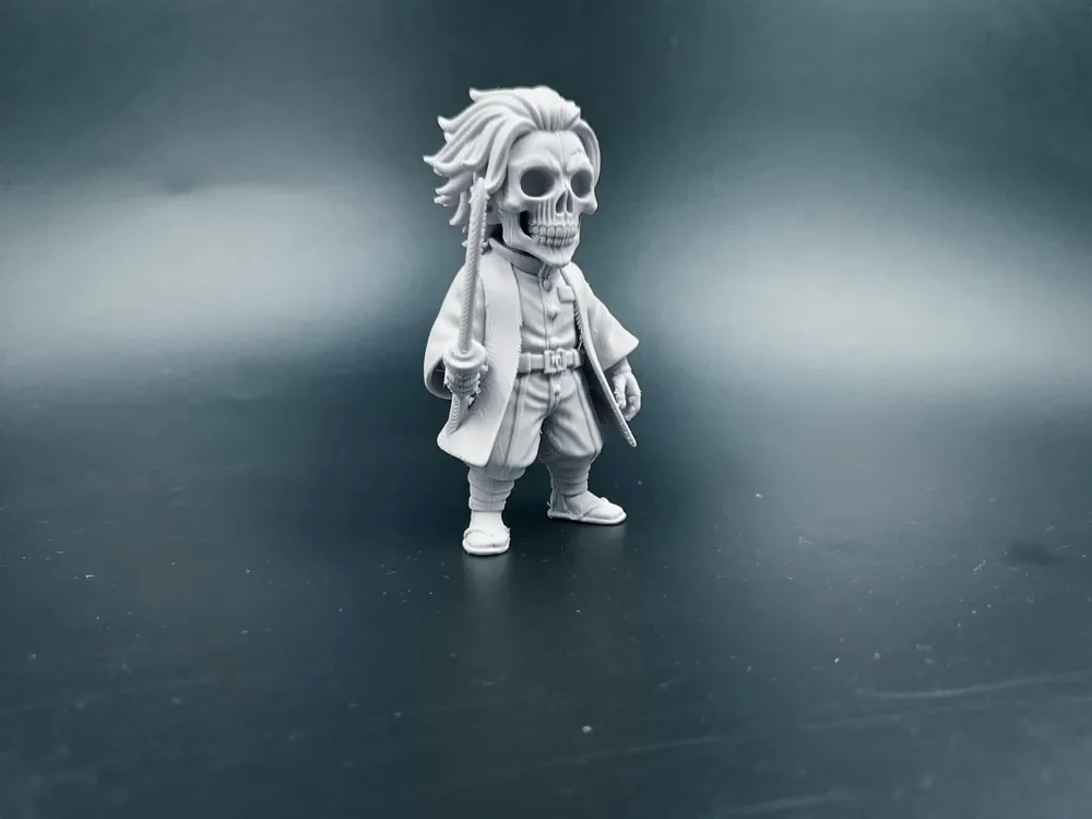 Skeleton Tanjirou Kamado Demon Slayer – Halloween by drakeforge3d ...