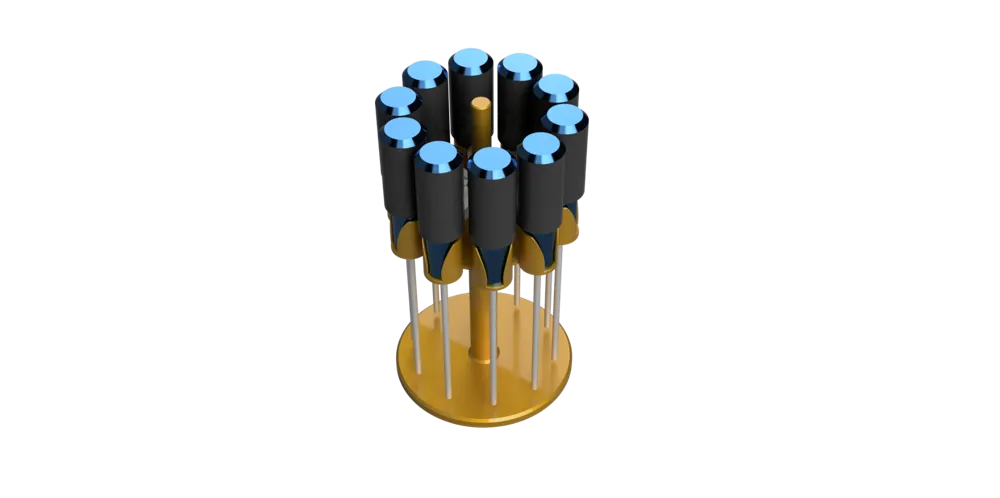 Allen Key Screwdriver Carousel Holder - Free 3D Print Model - MakerWorld
