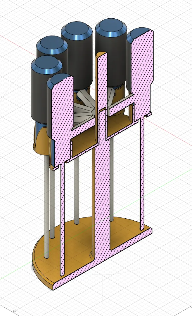 Allen Key Screwdriver Carousel Holder - Free 3D Print Model - MakerWorld
