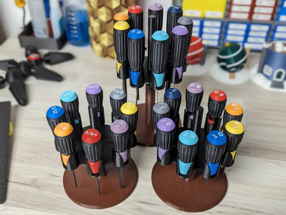 Allen Key Screwdriver Carousel Holder Remixed by Marc Elbichon ...