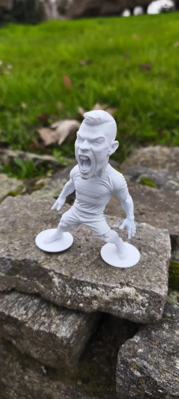 Cristiano Ronaldo Chibi - Free 3D Print Model - MakerWorld