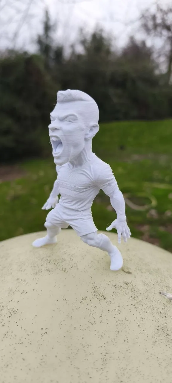 Cristiano Ronaldo Chibi - Free 3D Print Model - MakerWorld