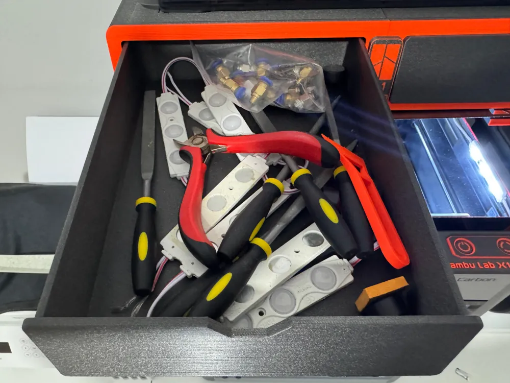 Bambu Lab X1C Combo AMS Riser by alitopuz MakerWorld: Download Free 3D ...