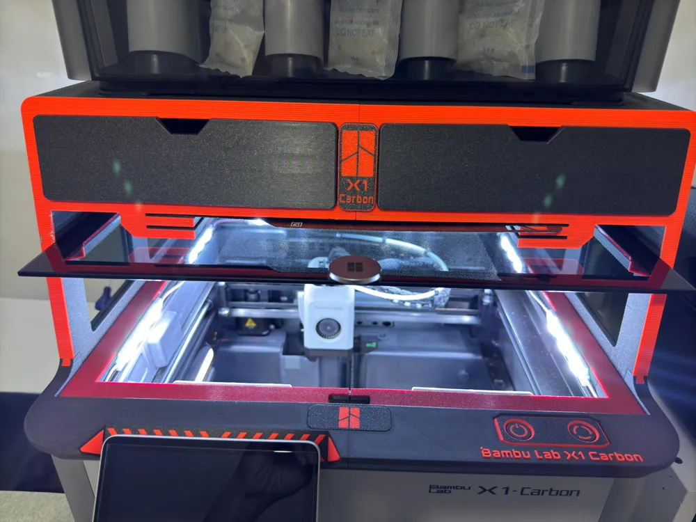 Bambu Lab X1C Combo AMS Riser by alitopuz - MakerWorld