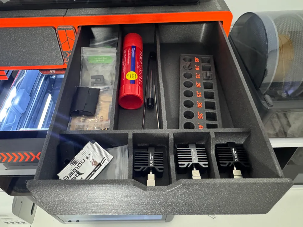 Bambu Lab X1C Combo AMS Riser by alitopuz MakerWorld: Download Free 3D ...