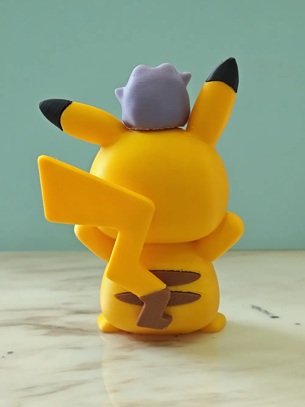 Pikachu Ditto (sin ams) - Modelo de impresión 3D gratuito - MakerWorld