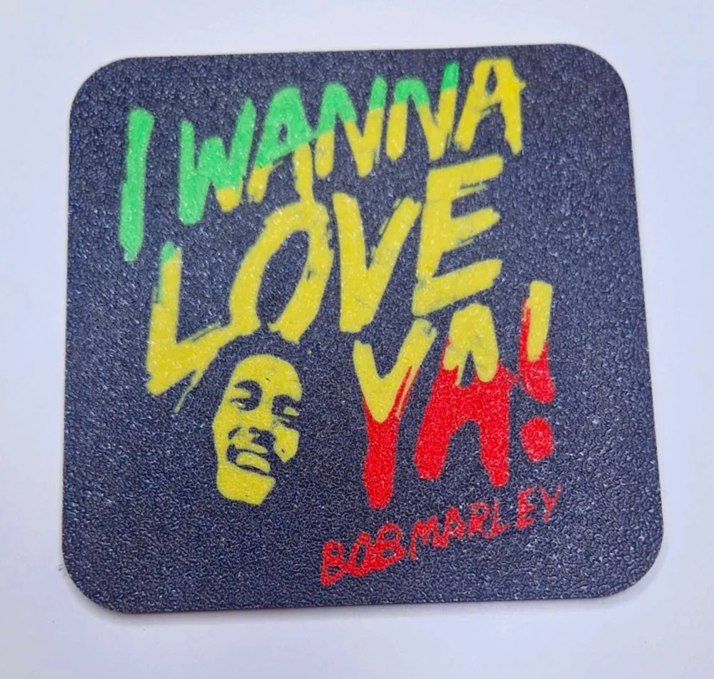 Bob Marley Coaster by SA3D Designs - MakerWorld