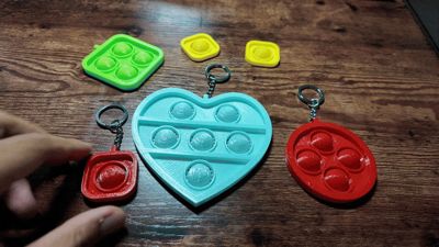 TPU Fidget Pop it Toys by Ellipse MakerWorld: Download Free 3D Models