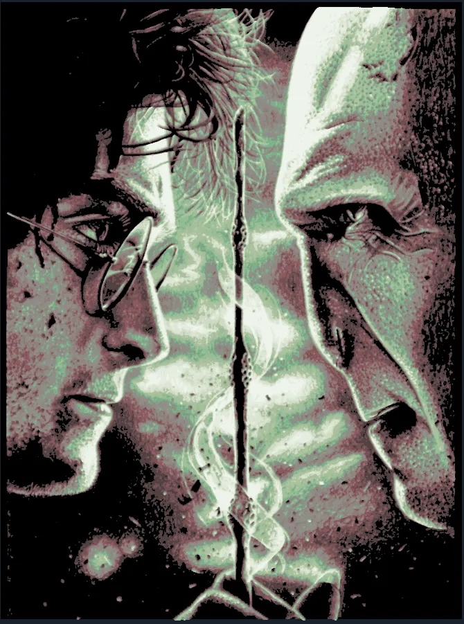 6-Color-Harry Vs. Voldemort Green and Red by Cloudy Nostalgia - MakerWorld