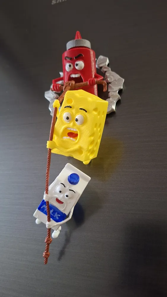 MAGNET escape from the refrigerator - Free 3D Print Model - MakerWorld