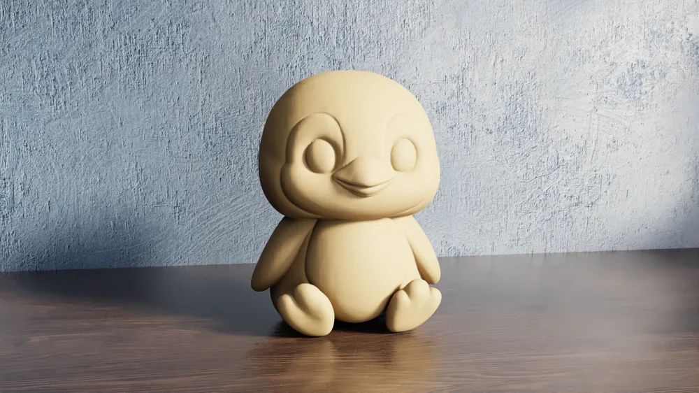 Chibi Penguin - Free 3D Print Model - MakerWorld