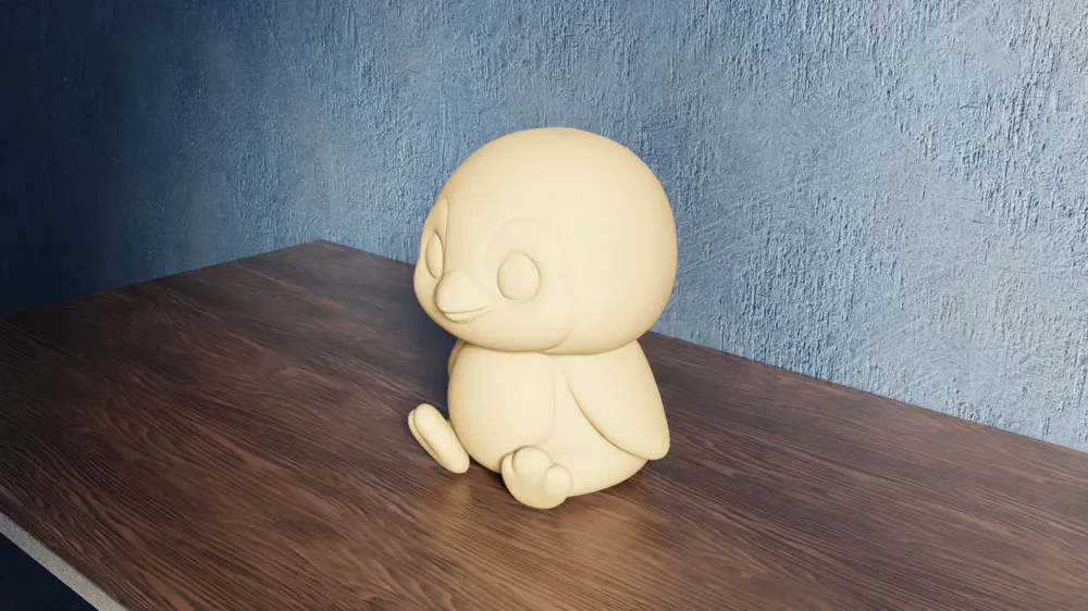 Chibi Penguin - Free 3D Print Model - MakerWorld