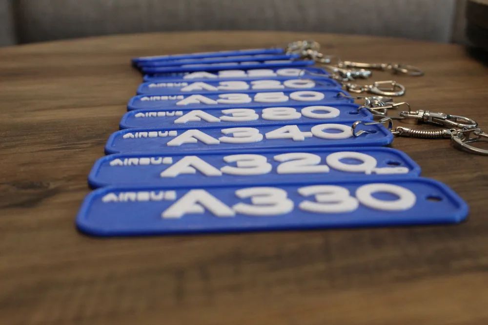 Keychain Airbus - Free 3D Print Model - MakerWorld