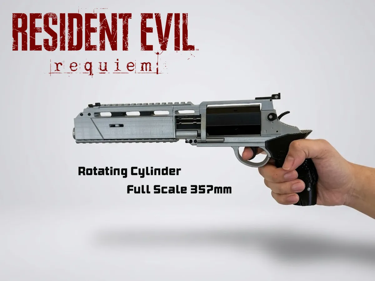 Resident Evil 9 Requiem Magnum - Full Scale Prop - Free 3D Print Model ...