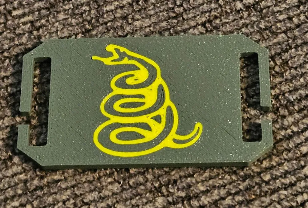 GADSDEN snake MOLLE tag by Rager1902 - MakerWorld