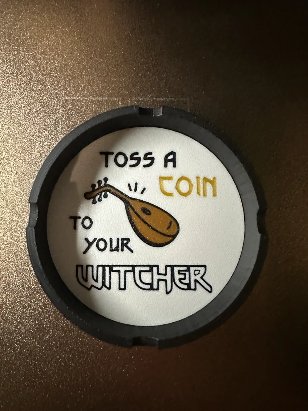 Removable base ash tray, Toss a Coin! by Heisenberg420 - MakerWorld