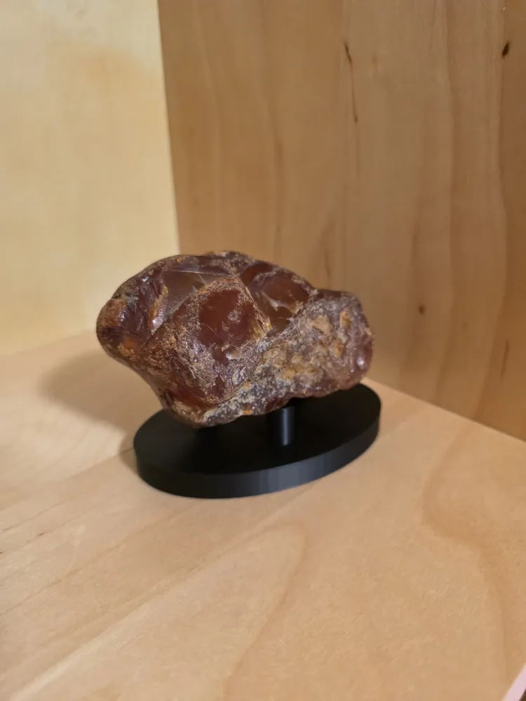 Collectible/Rock Display Stand - Small front by PNW RockhoundMakerWorld ...
