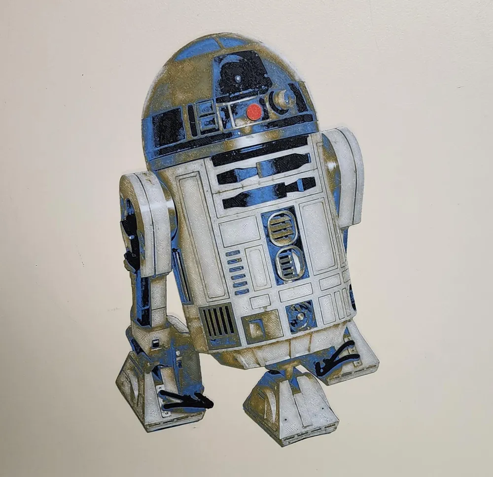 R2D2 Figure (hueforge) by briankstan - MakerWorld