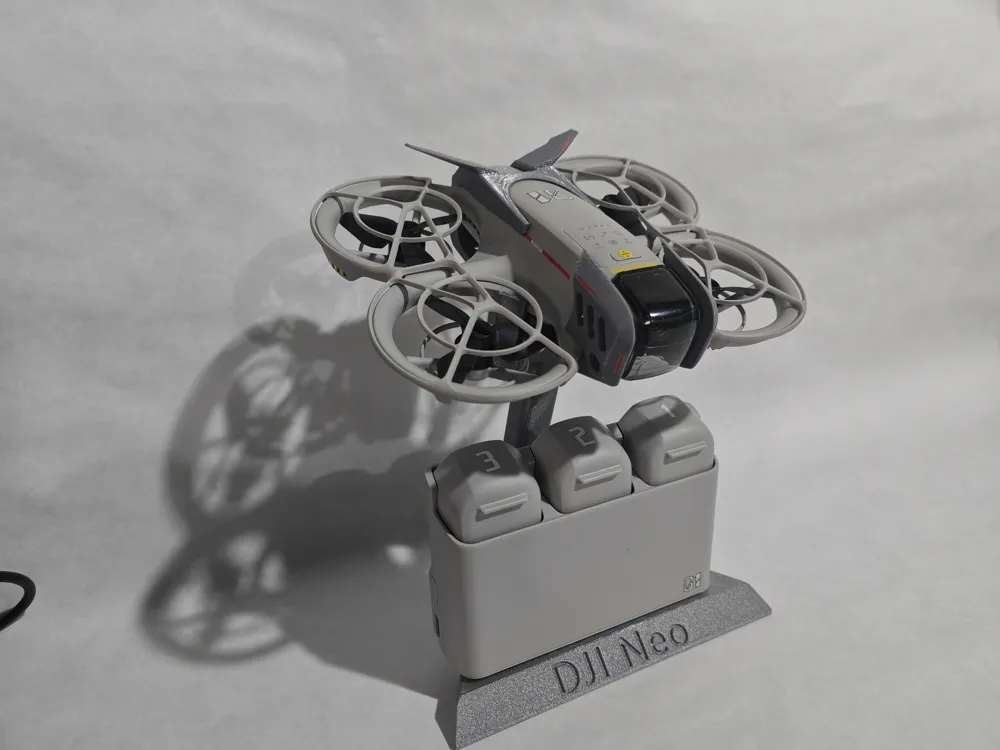 DJI Neo Display Stand - Free 3D Print Model - MakerWorld
