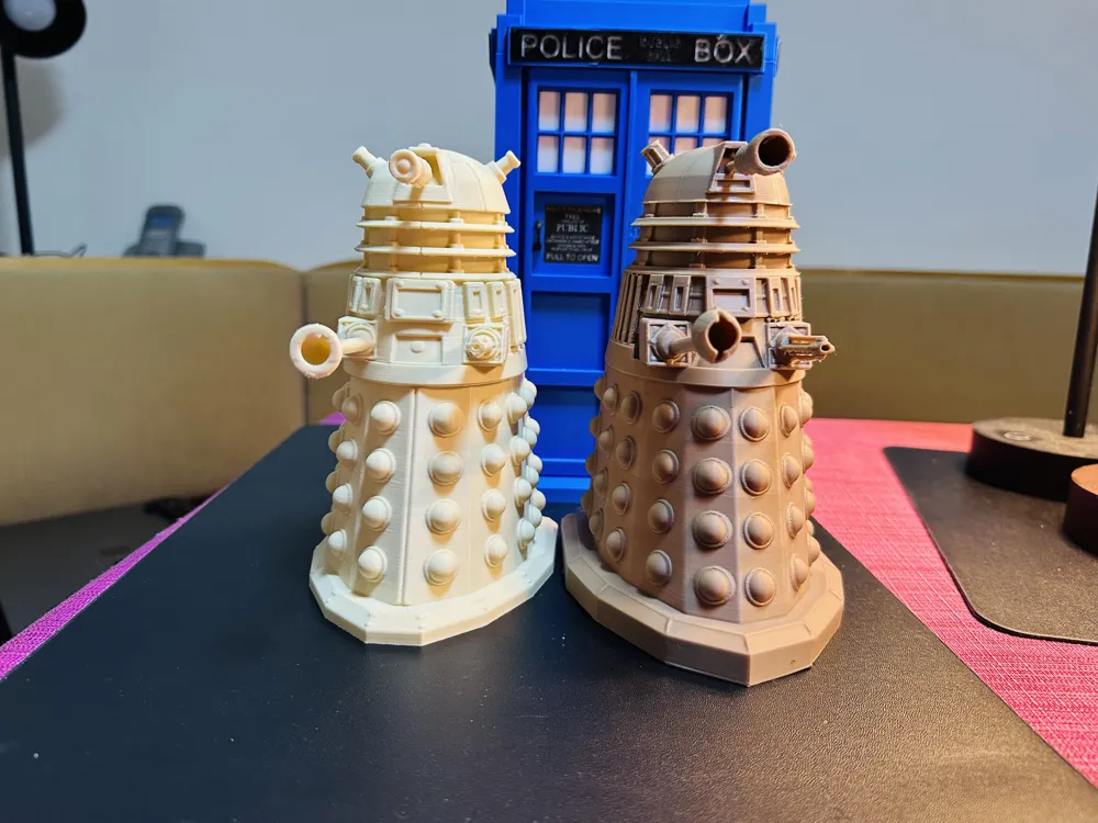 Dalek Figure – 1:10 Scale - Free 3D Print Model - MakerWorld